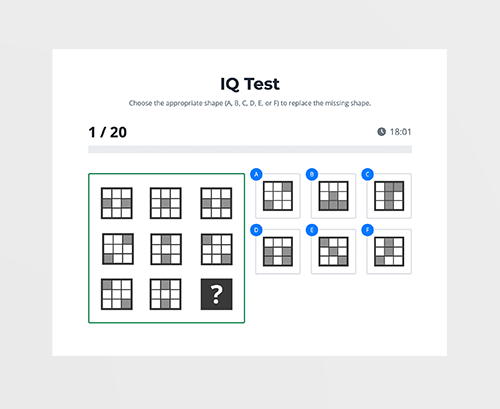 Quick Online IQ Test - Know Your IQ in Minutes